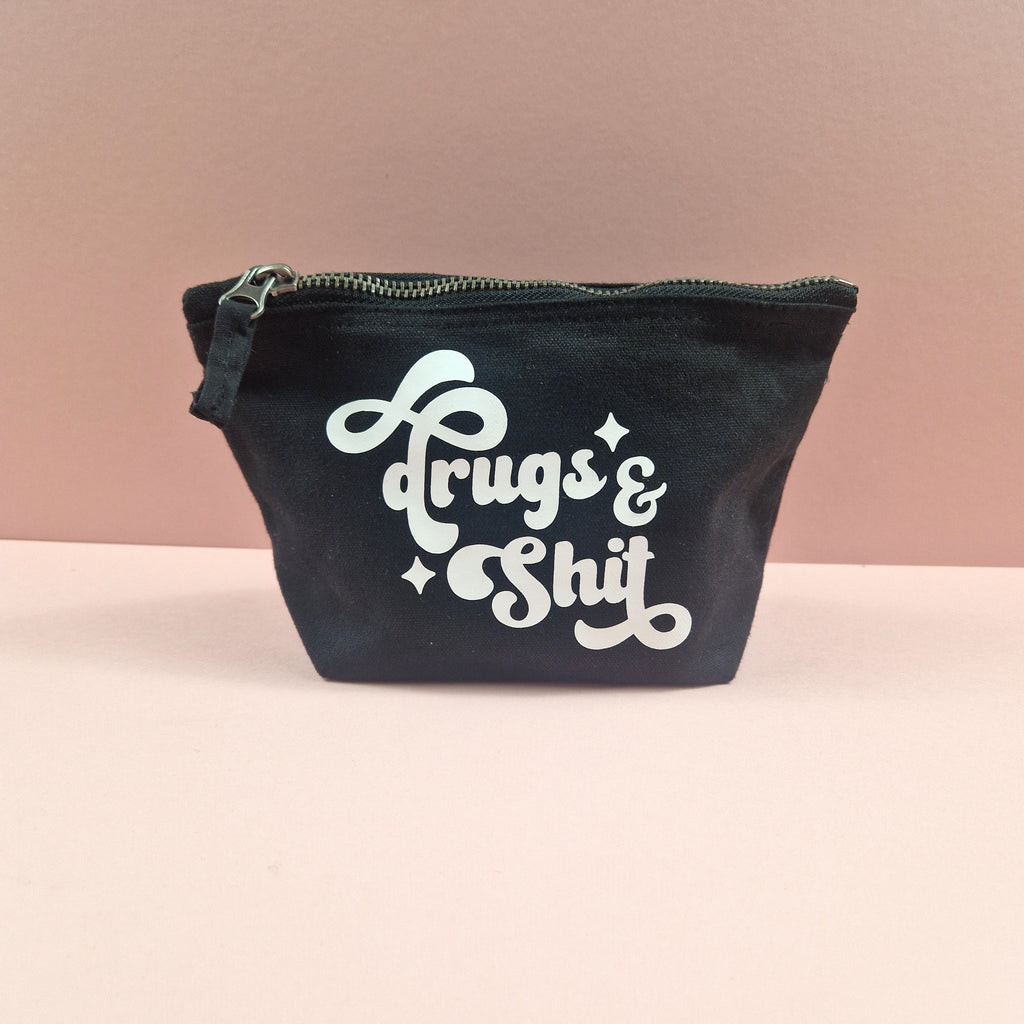 Drugs & Shit Storage Pouch – The Grumpy Tortoise